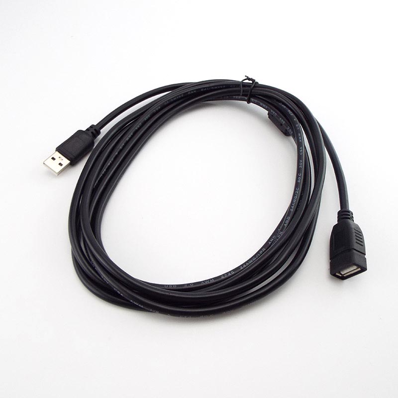 1.5M 3M 5M 10M USB Cable Male To Female USB 2.0 A/F High Speed Data ...