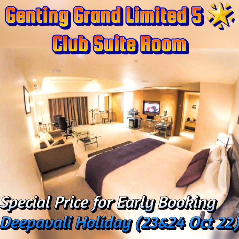 Genting Grand Luxury Club Suite Room *Super Deal* | Shopee Malaysia