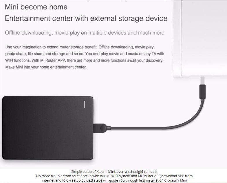 Xiaomi Mi WIFI Mini Router + Safety Mark Adapter 2.4Ghz / 5Ghz Repeater ...