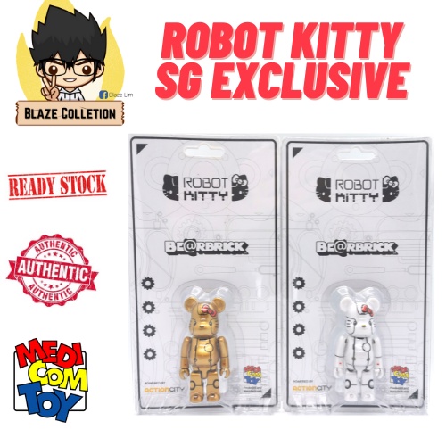 Bearbrick Robot Kitty 100% SG Exclusive | Shopee Malaysia