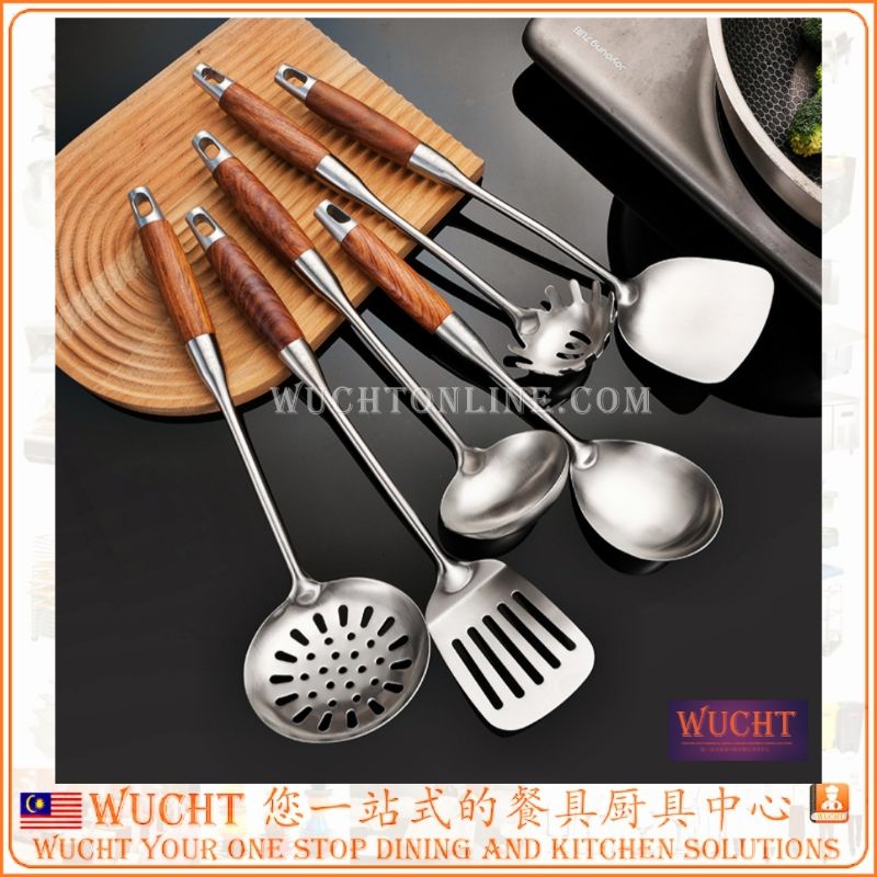 【WUCHT】Cooking Utensil SUS304 Stainless Steel TOFFI Frying Skimmer ...