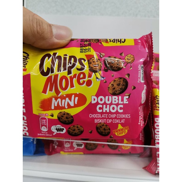 🔥Ready Stock 🔥Chipsmore Original Chocolate Chip Cookies 28g / 153g ...