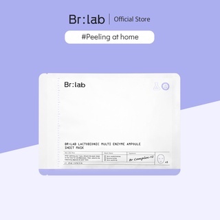[5 SHEET MASKS] BR:Lab Lactobionic Multi Enzyme BR Complex-12 MASK PACK ...