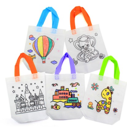 Kids DIY Colorful Painting Kindergarten Graffiti Creative Drawing Eco ...