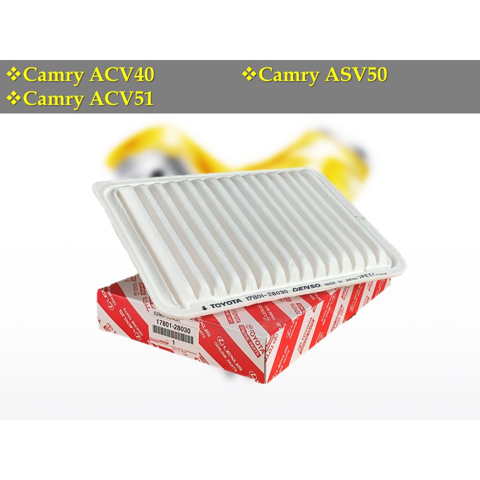 Toyota Camry ACV40 , ACV50 Air Filter 17801-28030 | Shopee Malaysia