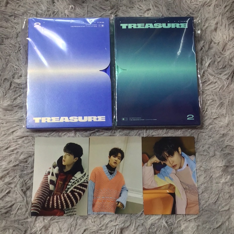 [WTS] Treasure Second Step Unsealed Album & Postcard | Shopee Malaysia
