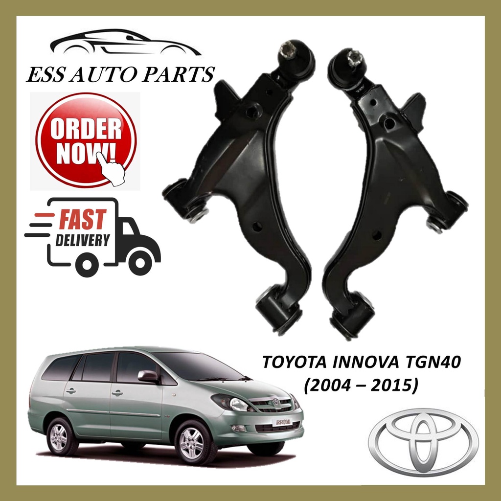 TOYOTA INNOVA TGN40 2004-2015 LOWER ARM LH & RH (KIRI & KANAN) (48069 ...