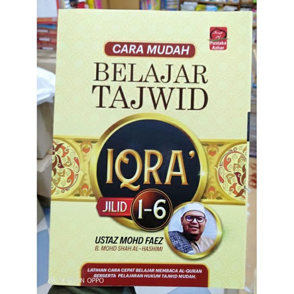 CARA MUDAH BELAJAR TAJWID IQRA' 1-6 _PUSTAKA AZHAR | Shopee Malaysia
