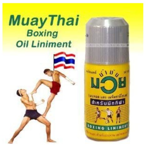 Thai NAMMAN Muay Thai Boxing Liniment Oil / Minyak Tomoi 120ml | Shopee ...