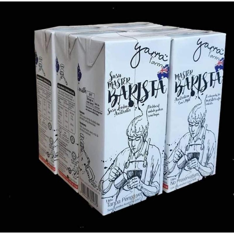 MASTER BARISTA MILK FARM FRESH 1L X6 PCS(no cap) | Shopee Malaysia