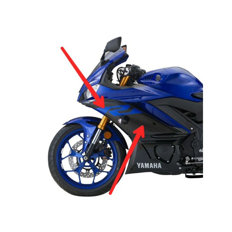 YAMAHA R25 V2 ORIGINAL COVERSET BODY PANEL 1&2 | Shopee Malaysia