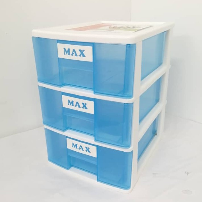 Maxonic 3 Tier A4 Drawer / Laci 3 Tingkat A4 | Shopee Malaysia
