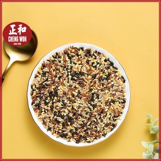 七色糙米 1kg Seven Colour Combination Rice 1kg 黑米红米糙米燕麦米荞麦米玉米碴高粱米 Black ...