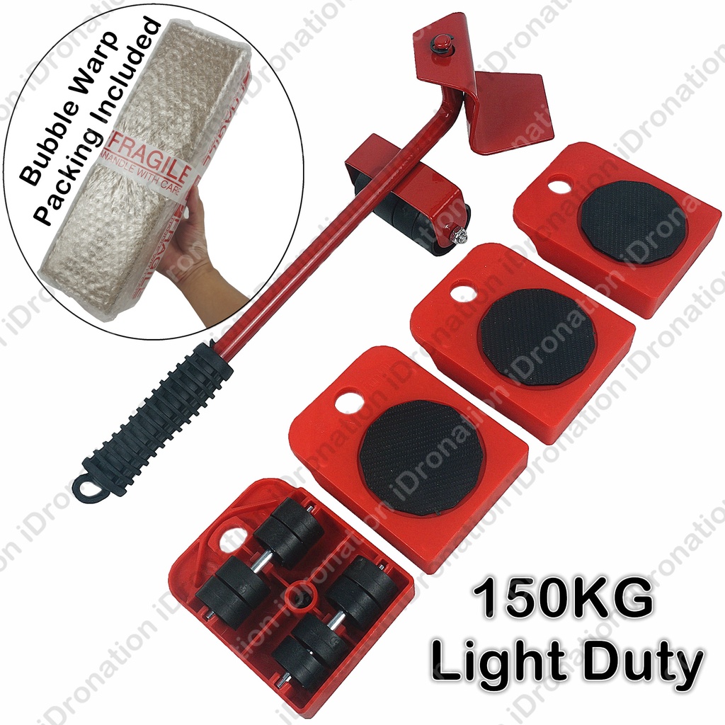 4PC Furniture Mover Lifter Cabinet Transport Tools Rolling Wheel Slider ...