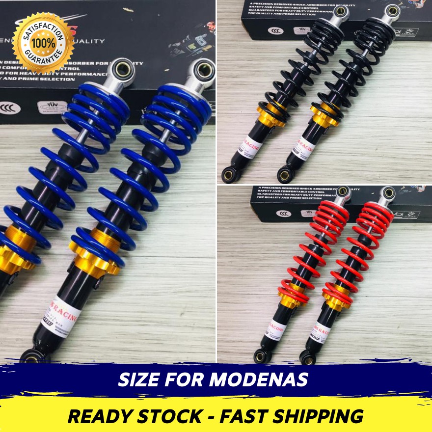 DUAL SHOCK ABSORBER TEKNOLOGI JEPUN MODENAS KRISS / KRISS 120 / CT100 / CT110 / MR1 MR2 - 1SET ...