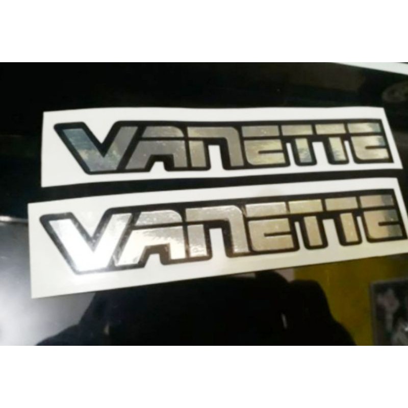 Stiker Emblem Van Vanette | Shopee Malaysia