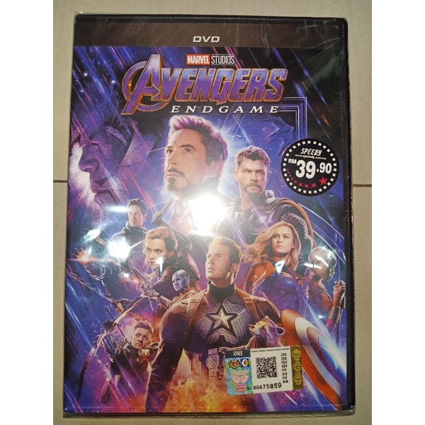 DVD MOVIE ORIGINAL AVENGERS ENDGAME | Shopee Malaysia