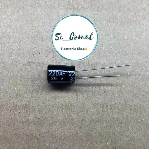 🇲🇾🔥READY STOCK🔥25V220UF 220UF/25V 8*12mm Capacitor | Shopee Malaysia