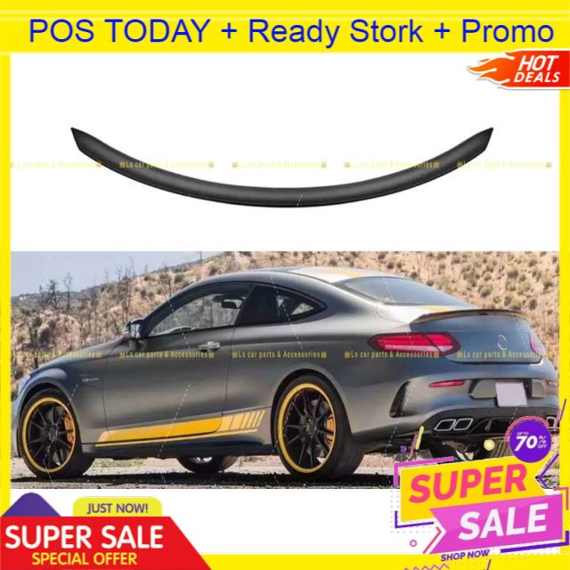 Benz Cla C63 Rear DuckTail Top Roof Spoiler Wing Trunk Lip Window Boot ...