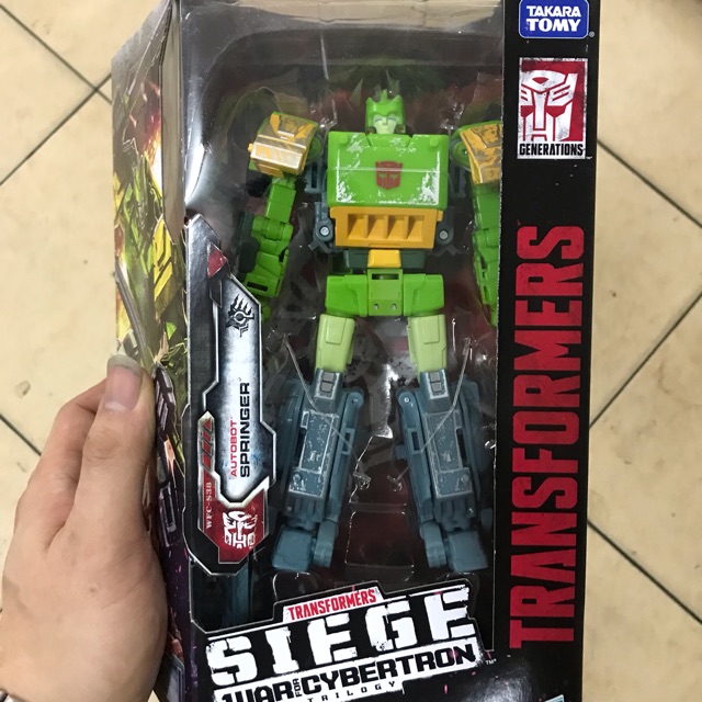 Transformers Hasbro Siege Springer V Class WFC (instock) | Shopee Malaysia