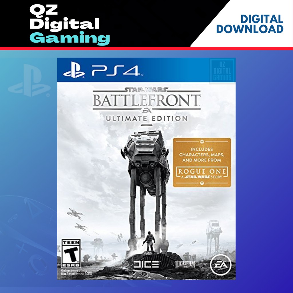 Ps4 Star Wars Battlefront Ultimate Edition Digital Download (Required ...