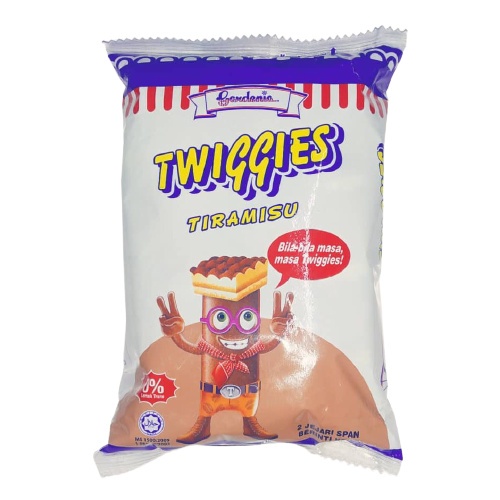 GARDENIA TWIGGIES CHOC- A-LOT CHOCOLATE / VANILA/PEANUT/TIRAMISU ...