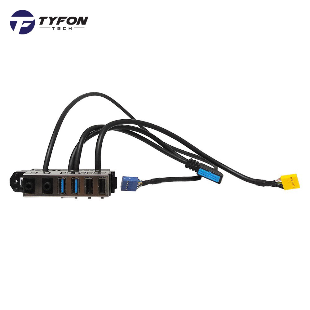 HP ProDesk 400 405 G1 MT Desktop Front I/O Panel USB Audio Assembly ...