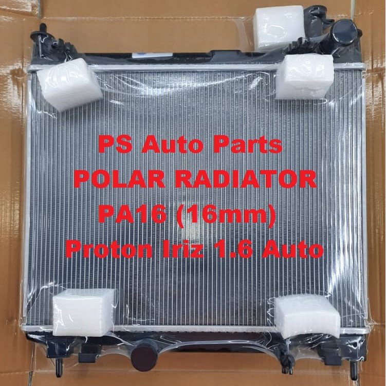POLAR Radiator Proton Iriz CVVT 1.6 Auto Tangki Air Kereta Ketebalan ...
