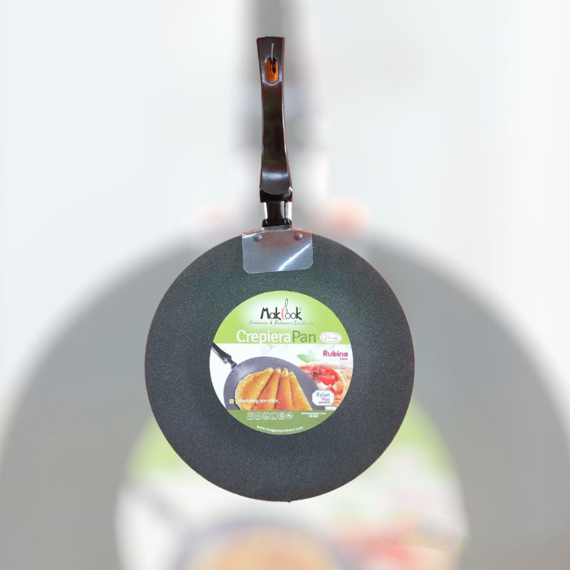 CREPE FRY PAN / KUALI LEPER / KUALI ROTI JALA / NON STICK CREPE PAN ...