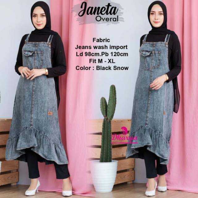 Janeta overall by DHARYA | Shopee Malaysia