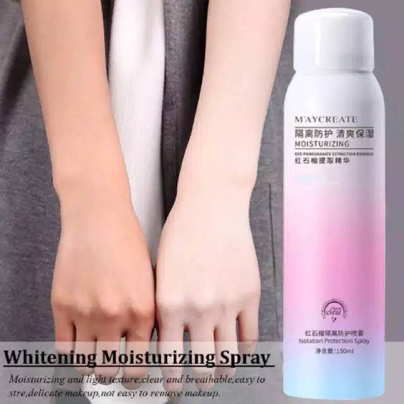 MAYCREATE WHITENING SPRAY | Shopee Malaysia