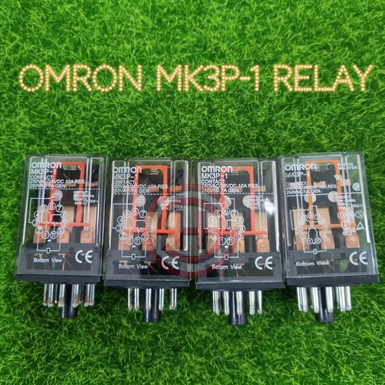 (1 PCS) OMRON MK3P-1AC240V 110V DC 12V 24V 11PIN RELAY | Shopee Malaysia