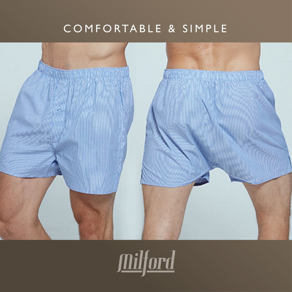 [READY STOCKS] Milford Premium Cotton Men Boxer set | QUALITY UNIQLO ...