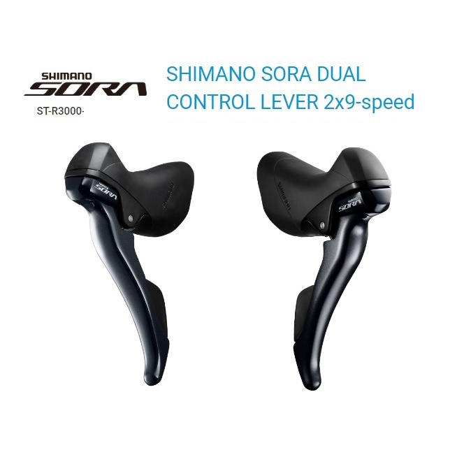 Shimano Sora St-R3000 2 x 9 Speed (InnerCable) | Shopee Malaysia
