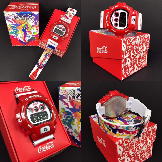 Casio gshock dw6900 X Coke Coca-Cola | Shopee Malaysia