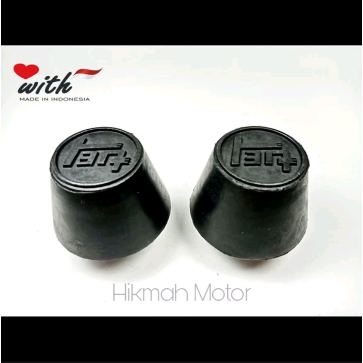 FRONT Bumper Rubber Stop Cone Soft Rubber w LOGO Toyota Landcruiser ...
