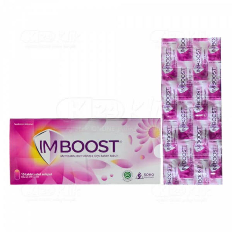 Imboost 1 strip 10 Tablets/Endurance vitamin/Immune Vitamins | Shopee ...
