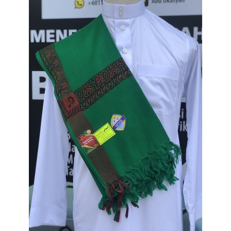 RIDAK KASHMIR HIJAU MURAH DAN BERKUALITI | Shopee Malaysia