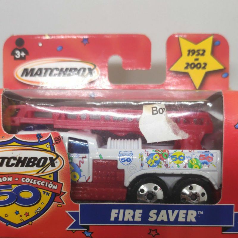 3- Matchbox Fire Saver, 50th Anniversary MB, Box, Limited edition, HTF ...