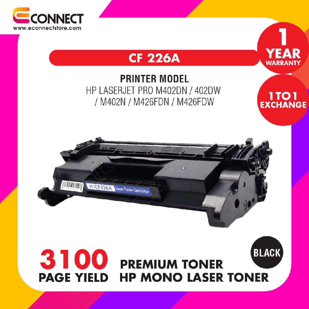 CF226A HP LaserJet Pro M402dn / 402dw / M402n / M426fdn / m426fdw Page ...