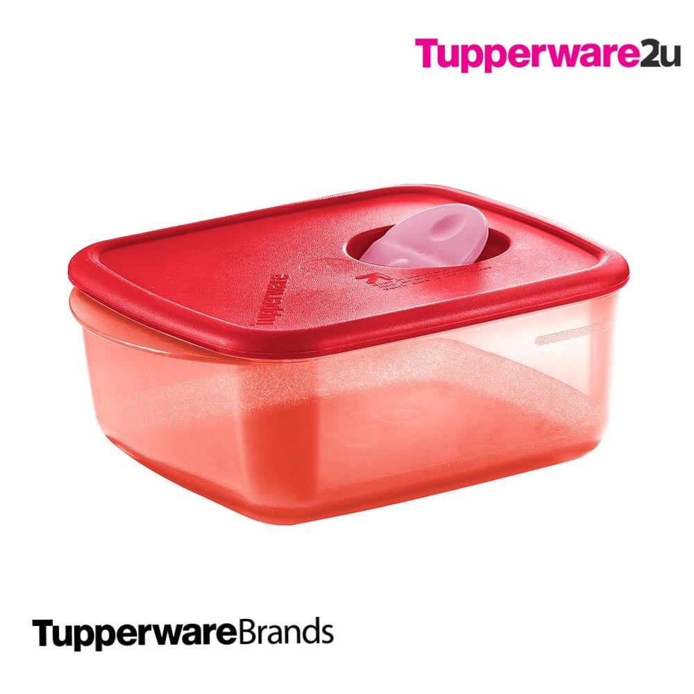 (Ready stock)Tupperware Microwaveable Lunch box-Rock N Serve Square, 1 ...