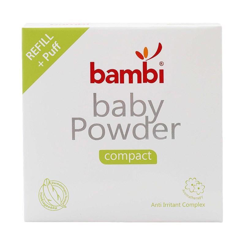 Bambi baby compact powder refill 40g | Shopee Malaysia