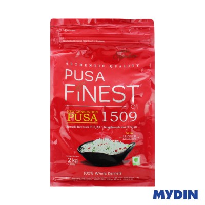 Jati Signature Pusa Finest Basmathi Pusa 1509 2kg | Shopee Malaysia