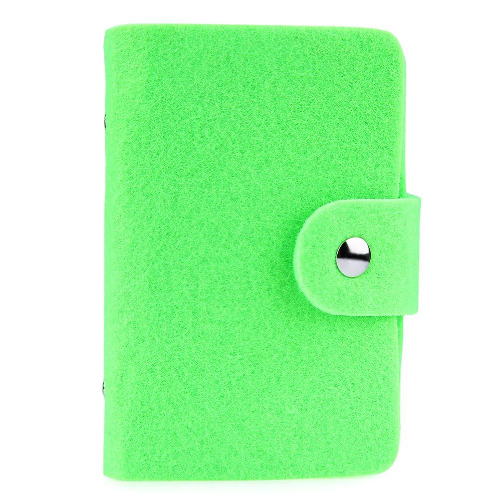 SOLID HASP DESIGN SOFT FELT CUTTING FERRULE FOR MEN WOMEN (GRASS GREEN ...