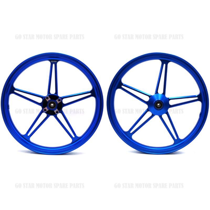 YAMAHA Y15ZR Y15 Y150 YSUKU SP510 SPORT RIM 5 LEG SPOKE SPORTRIM WHEEL ...