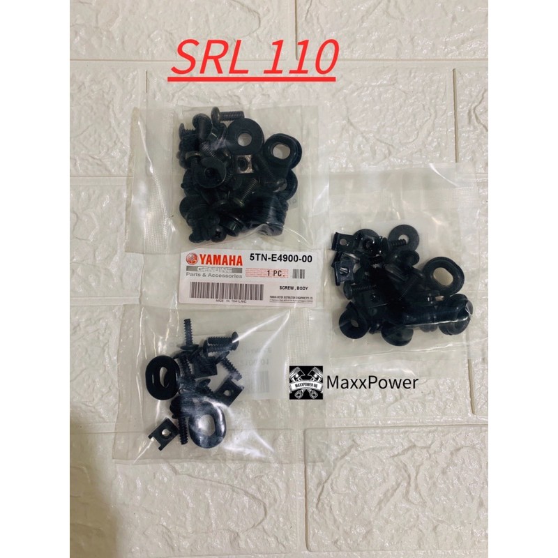 SRL110/110Z/110ZR SKRU BODY COVER COMPLETE SET/BODY SCREW COVER 💯 ...
