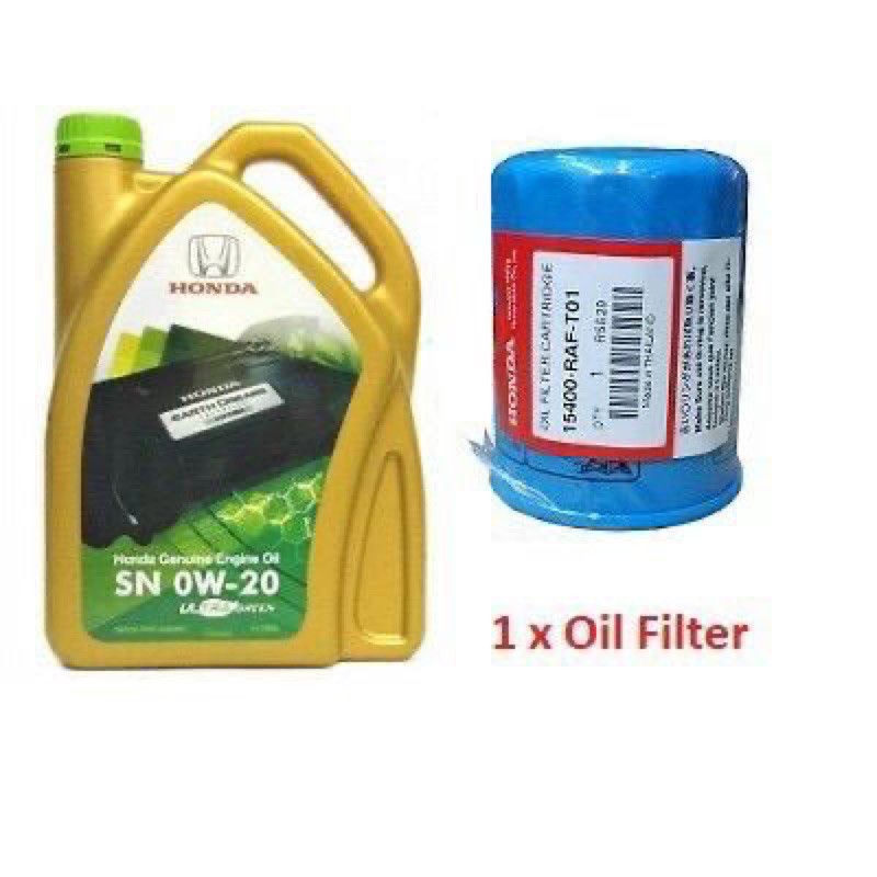 Honda Genuine Engine Oil SN 4L - Fully Synthetic 0W20 / Fully Synthetic ...