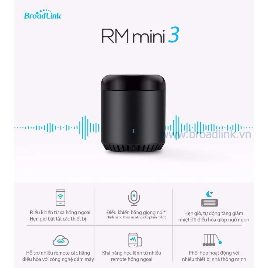 Broadlink RM mini 3 smart infrared control device (inland version ...