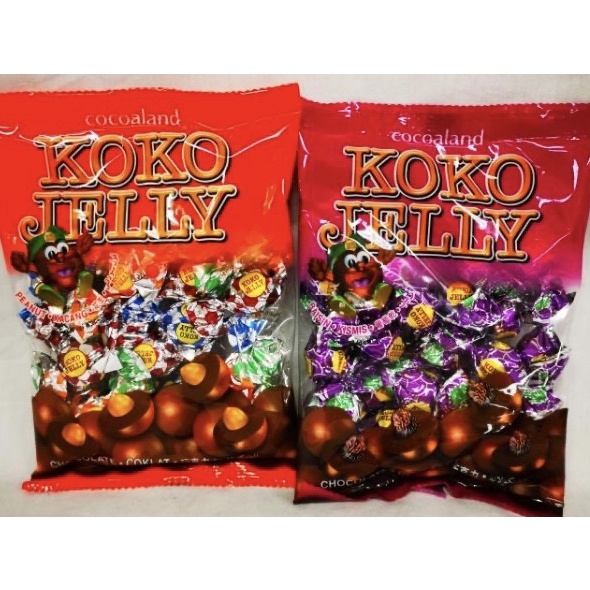 Cocoaland Chocolate Koko Jelly ( Raisin / Peanut Flavor )120g | Shopee ...