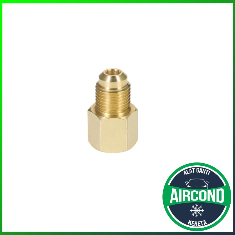ADAPTER GAS TONG Kepala Besar Ke Kecil Hose R134a R134 R-134A (F 1/2" X ...